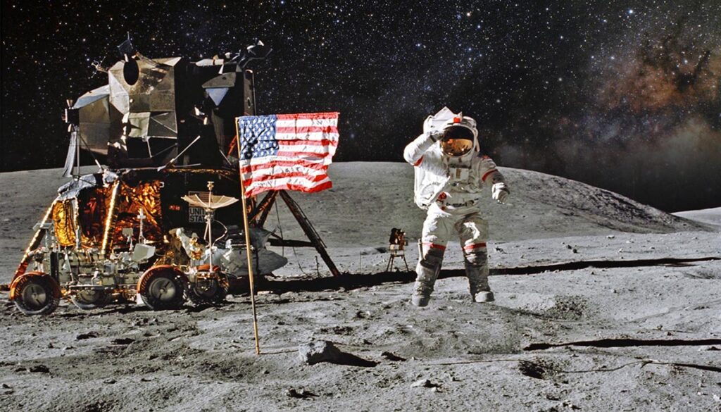 Moon Landing Faked Photo Goes Viral Showing Proof In Astronauts